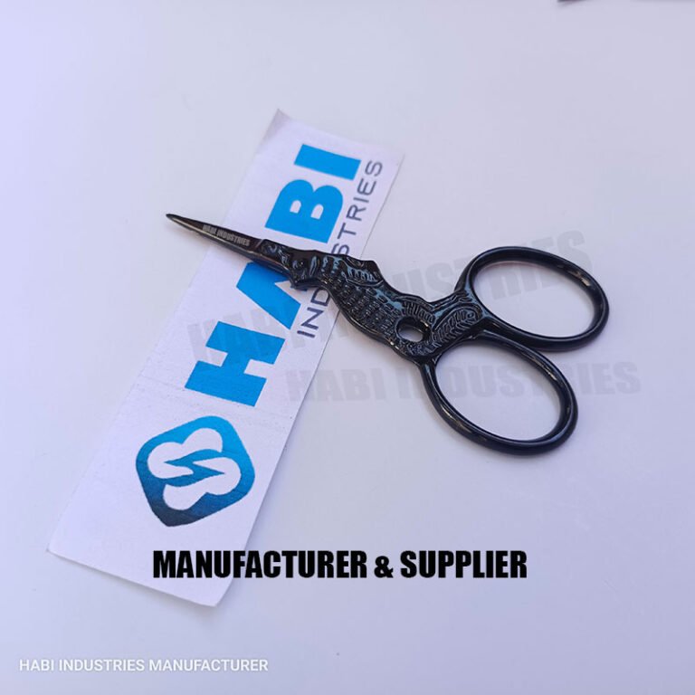 Colorful Stork Embroidery Scissors- Wholesaler and Manufacturer